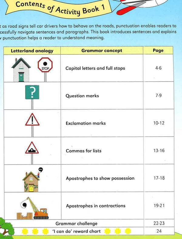 Grammar Activity Book 1 - Sentence And Punctuation (Grammar Activity B ...
