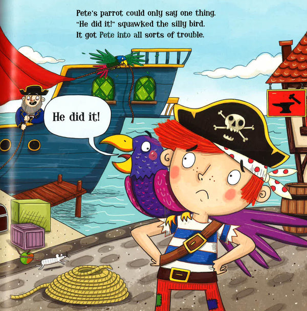 Pirate Pete And His Parrot - Big Bad Wolf Books Sdn Bhd (Philippines)