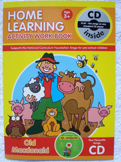 Home Learning Activity Work Book - Old Macdonald - Big Bad Wolf Books ...
