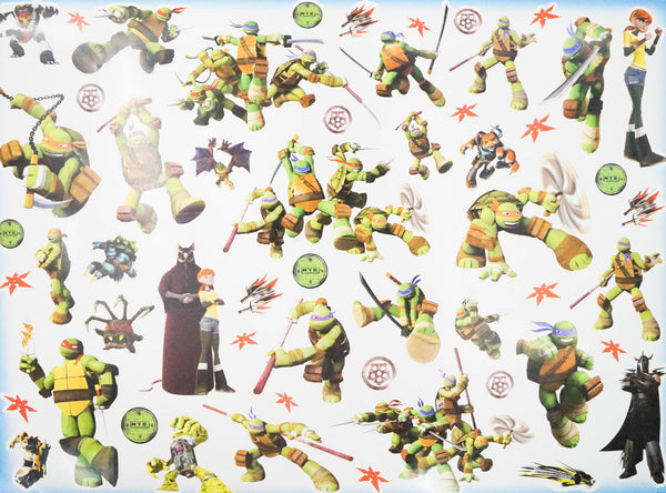 Nickelodeon Bendon Teenage Mutant Ninja Turtles Large Sticker Pad - Big ...