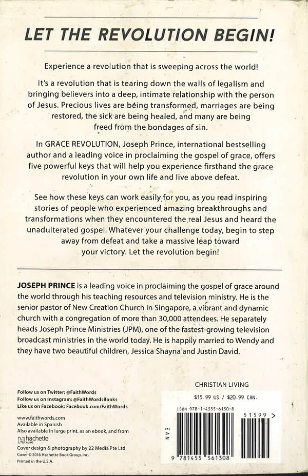 Grace Revolution: Experience The Power To Live Above Defeat - Big Bad ...