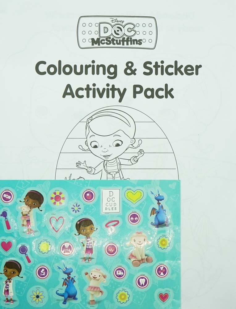 Doc Mcstuffins Colouring And Sticker Activity Pack - Big Bad Wolf Books ...