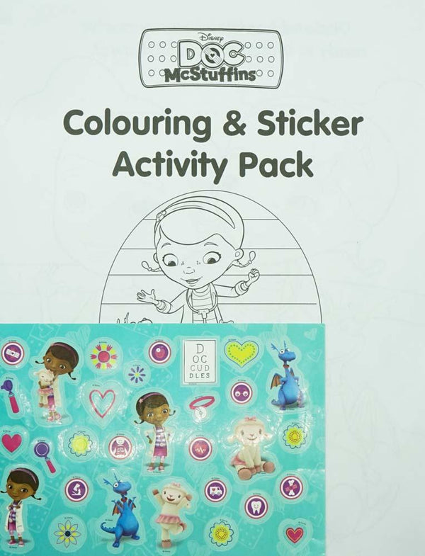 Doc Mcstuffins Colouring And Sticker Activity Pack - Big Bad Wolf Books ...