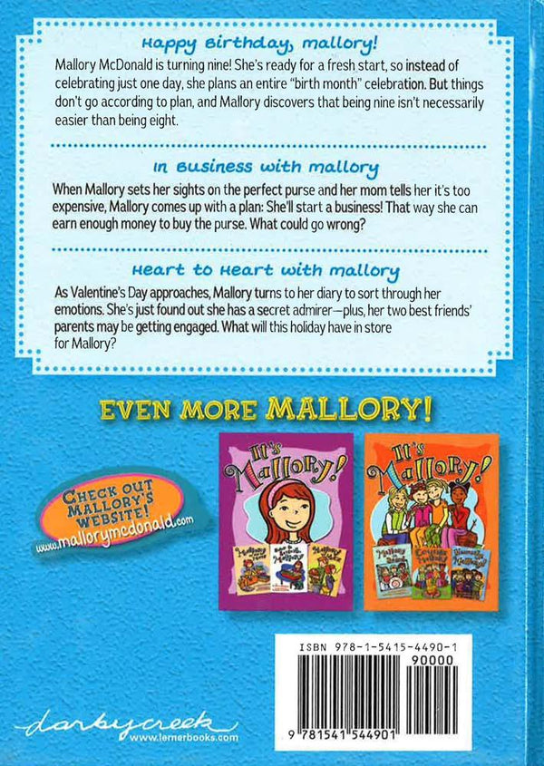 It's Mallory (3 In 1: Happy Birthday, In Business, And Heart To Heart ...