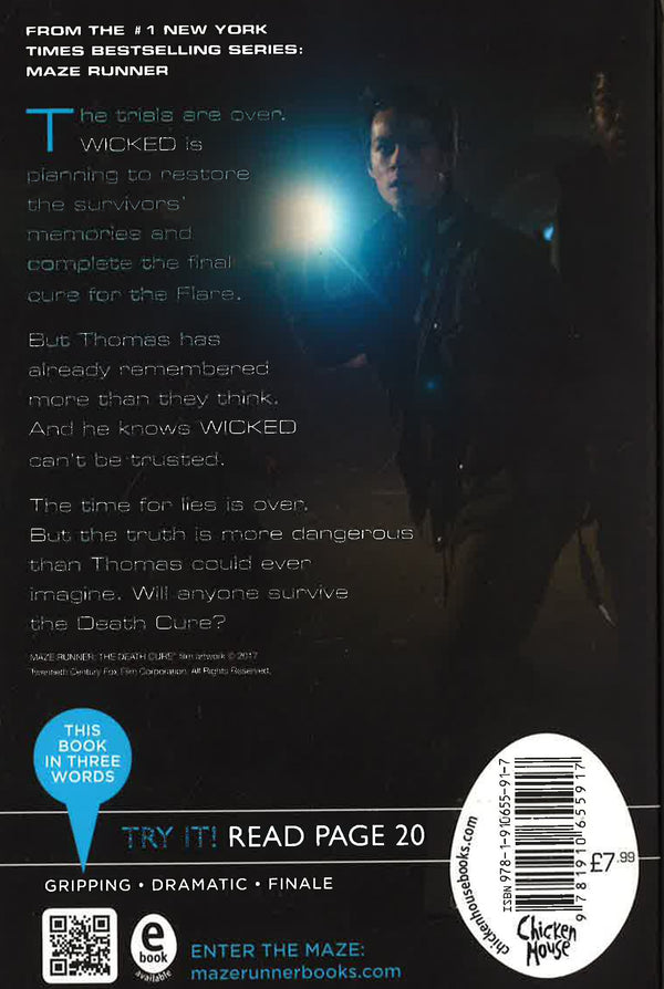 Maze Runner 3: The Death Cure (Movie Tie-In Edition) - Big Bad Wolf ...